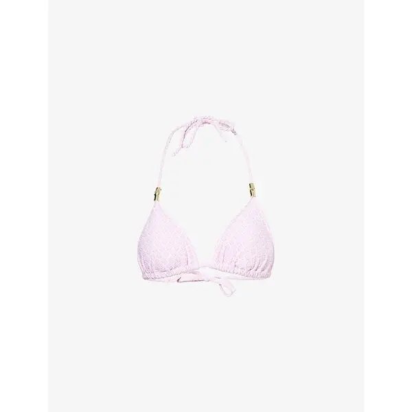 Heidi Klein Cap Ferrat Triangle Bikini Top