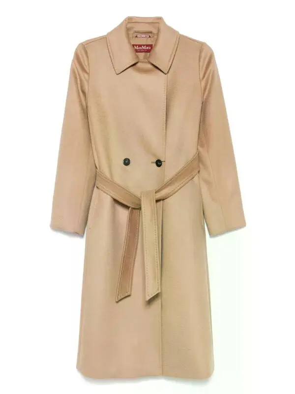 Max Mara Virgin Wool Trench Coat