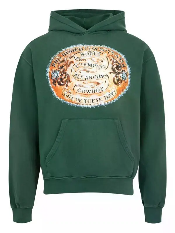 ONE OF THESE DAYS World Champions Hoodie - Green