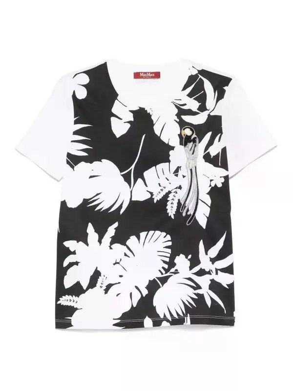 Max Mara Embroidered T-shirt