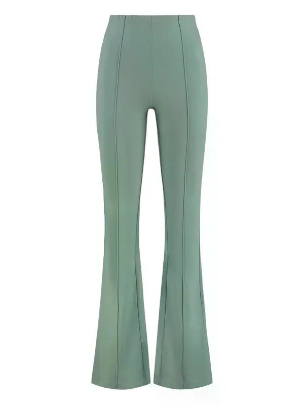 Sablyn Flared Trousers - Green