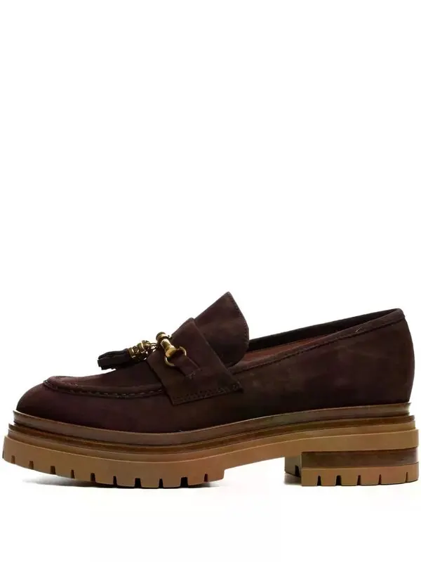 POCHE PARIS Helene Loafers - Brown