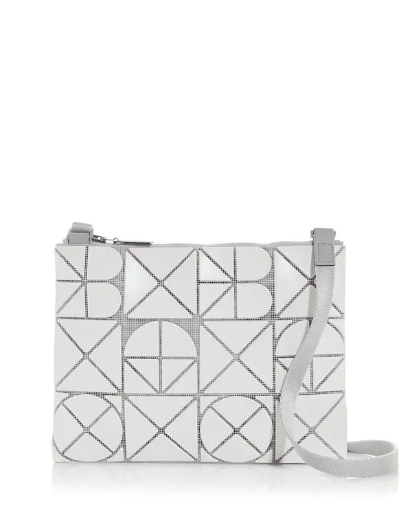 Issey Miyake Font Crossbody Bag - Matte White