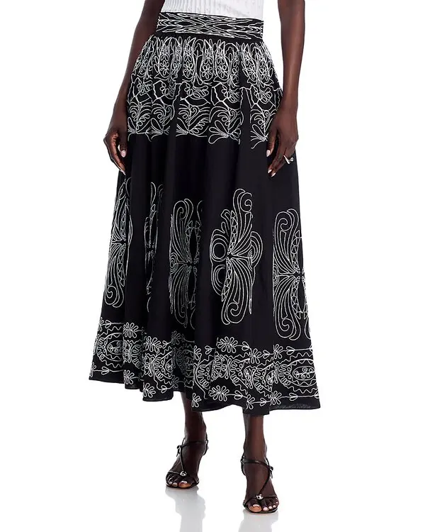 Elie Tahari The Oriana Maxi Skirt