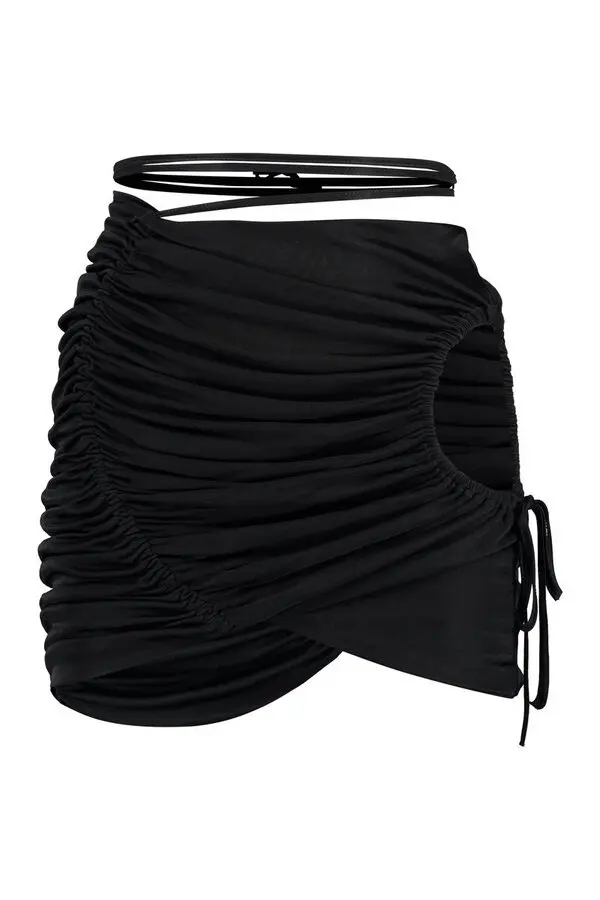 ANDREĀDAMO Draped Skirt