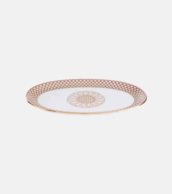 La DoubleJ Odysseus Porcelain Platter - Multicoloured