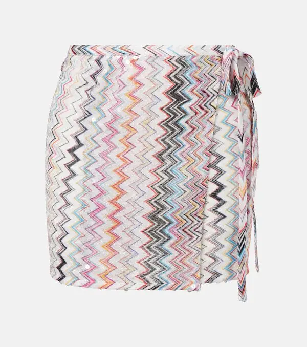 Missoni Zigzag Wrap Skirt - Multicoloured