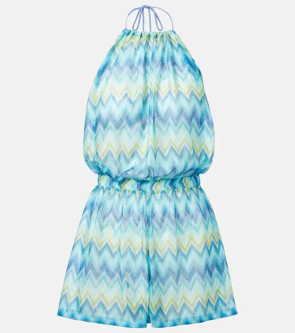 Missoni Zig Zag Romper - Multicoloured