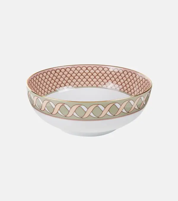 La DoubleJ Odysseus Porcelain Bowl - Multicoloured