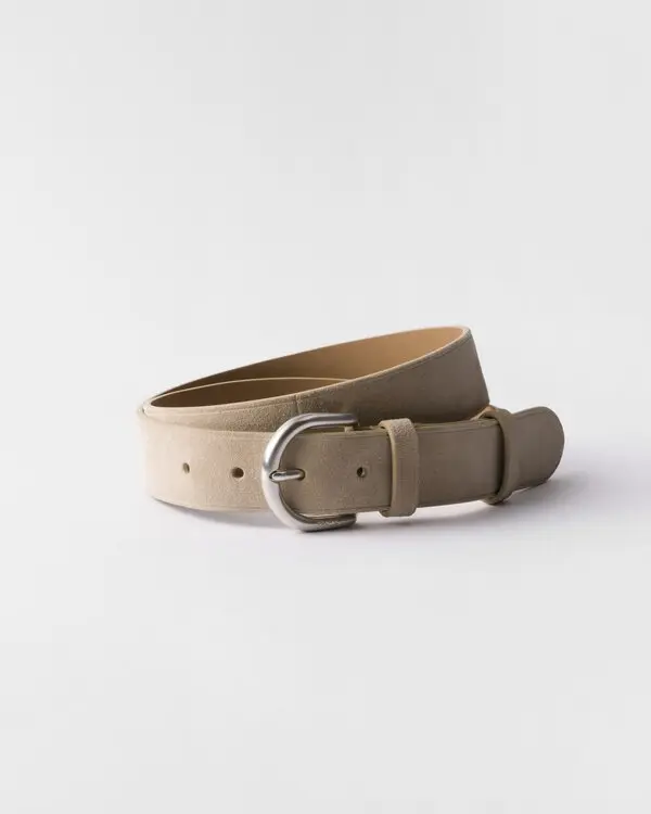 Prada Suede Belt