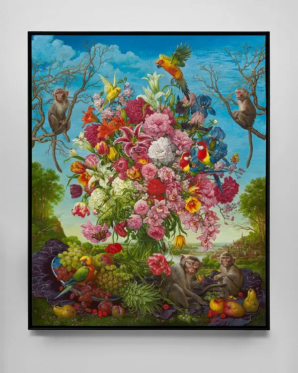 YANA MOVCHAN Falling In My Dream" Giclee Art