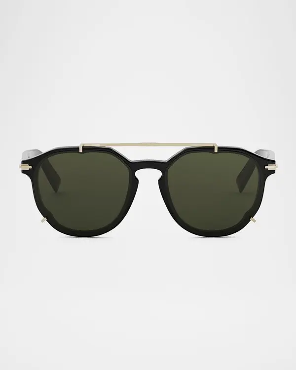 Dior Round Acetate Sunglasses - Sblkgrn