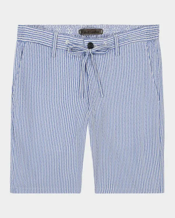 Robert Graham Striped Woven Shorts
