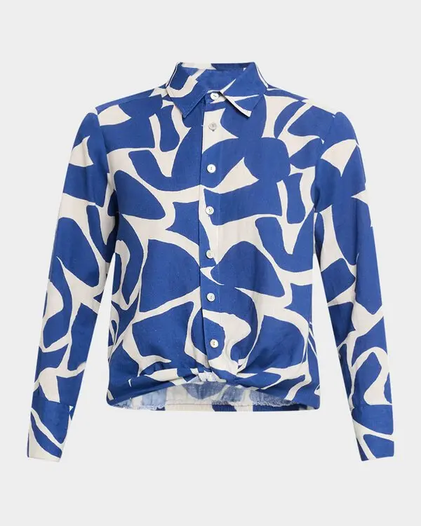 Finley Abstract-print Sloane Shirt