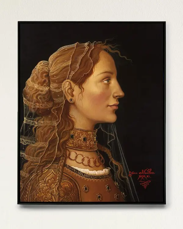 YANA MOVCHAN It's Not Heavy If You Know How To Wear It I" Limited Edition Print