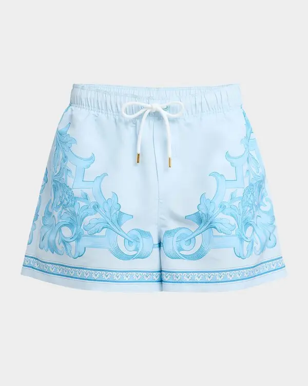 Versace Medusa Printed Swim Trunks