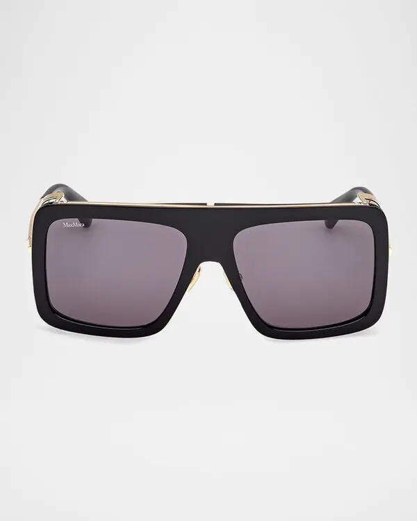 Max Mara Jean Rectangle Sunglasses