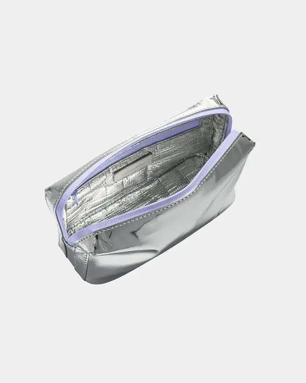 WELLINSULATED Limited Edition Beauty Bag - Silver/lilac