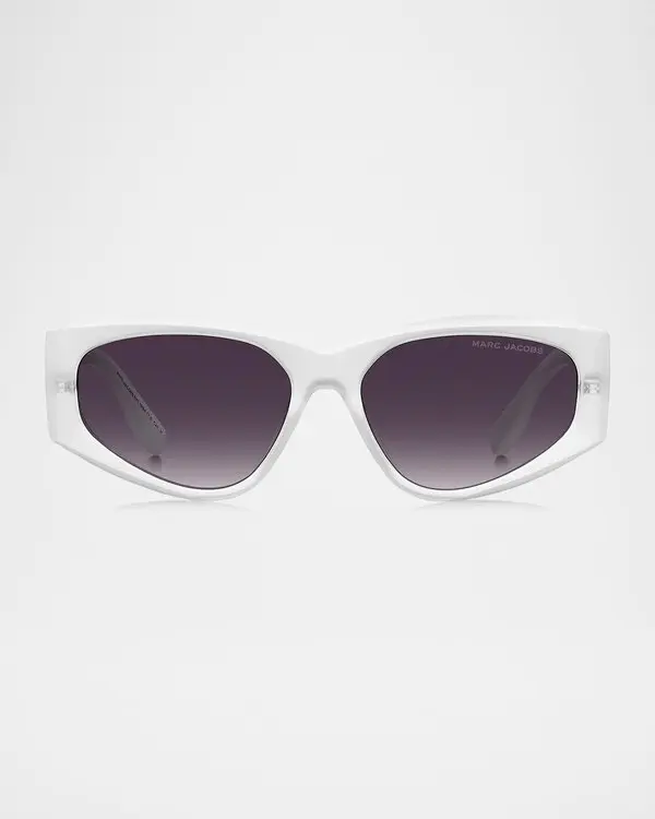Marc Jacobs 803s Cat-eye Sunglasses - Matte Crystal