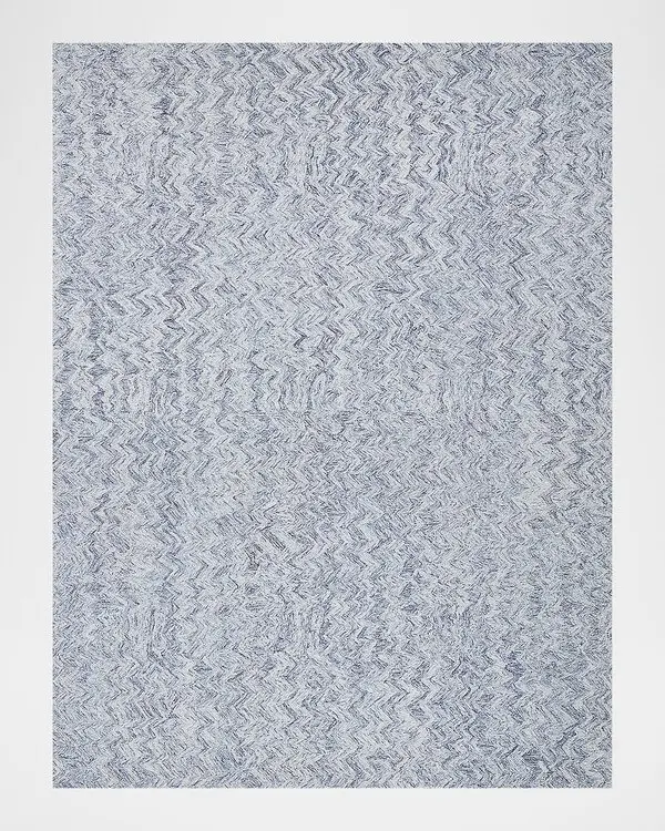 EXQUISITE RUGS Veneta Hand-tufted Rug, 8' X 10 - Blue