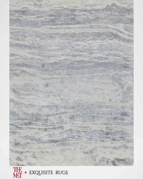 EXQUISITE RUGS X THE MET Travertine Hand-loomed Rug, 10' X 14