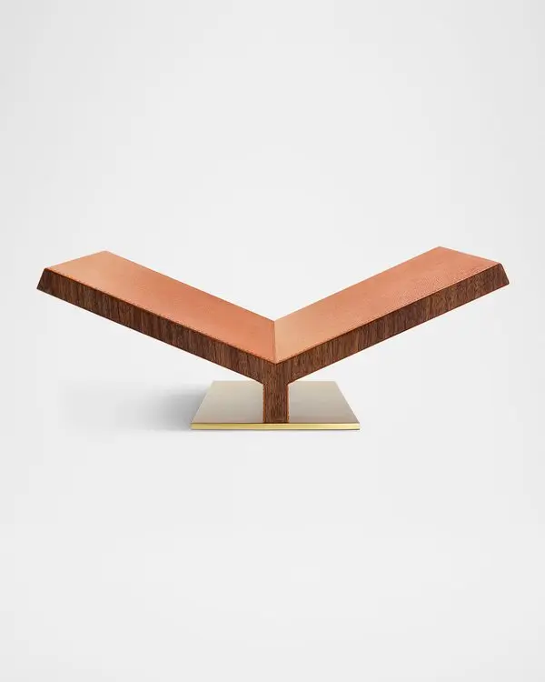 Assouline Collector Classic Leather Bookstand - One-color