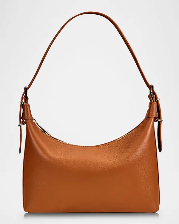 Gigi New York Blake Shoulder Bag - Mocha Mousse