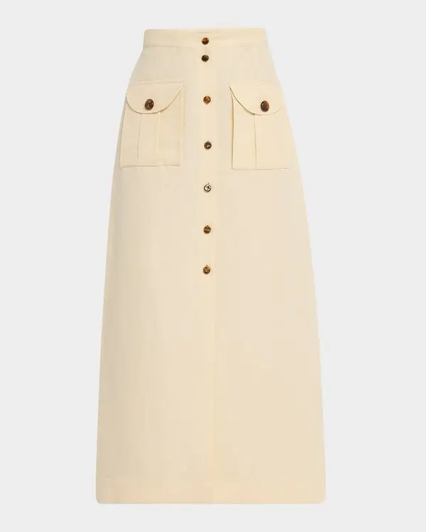 BLAZÉ MILANO Savannah Appaloosa Ankle Skirt