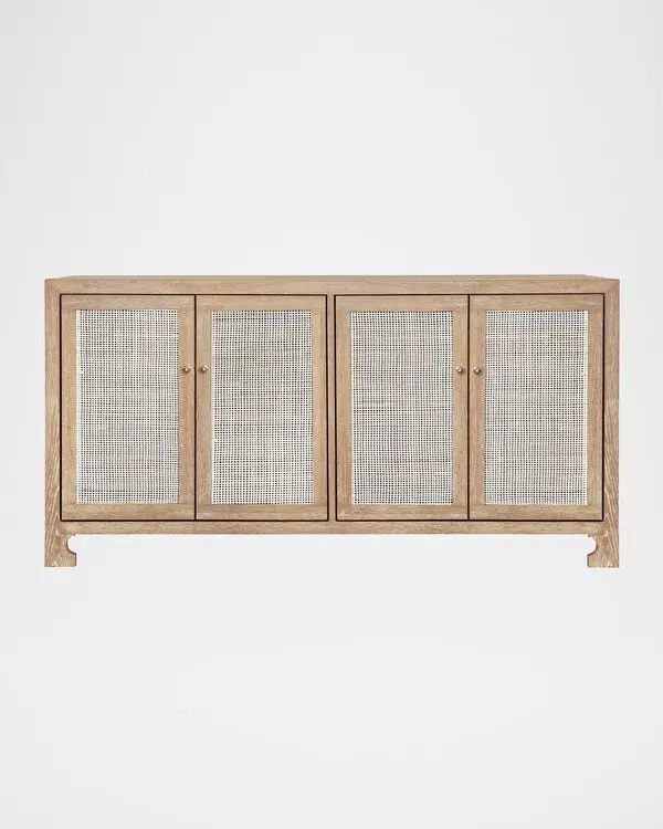 WORLDS AWAY Sofia 4-door Cabinet