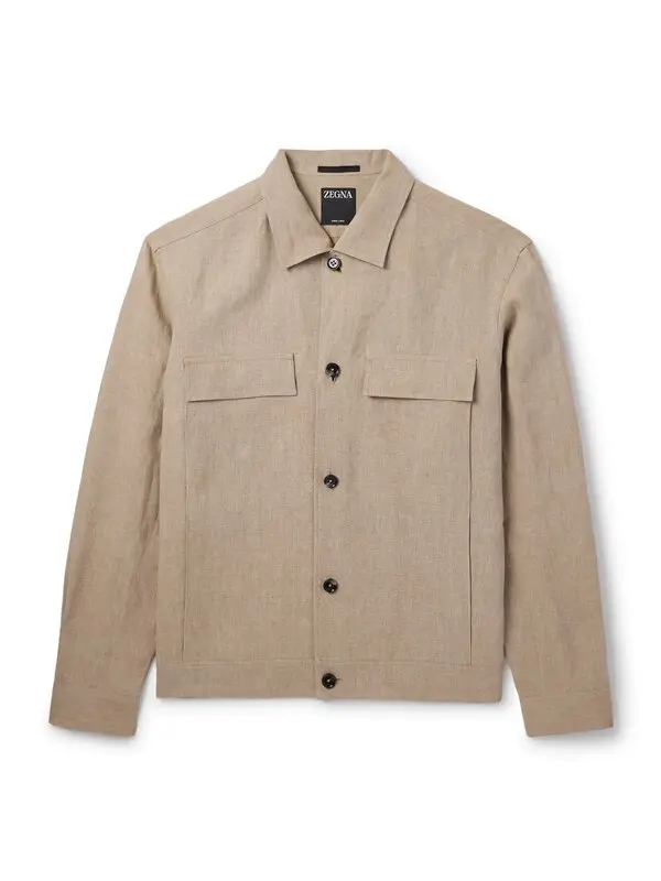 Zegna Linen Overshirt