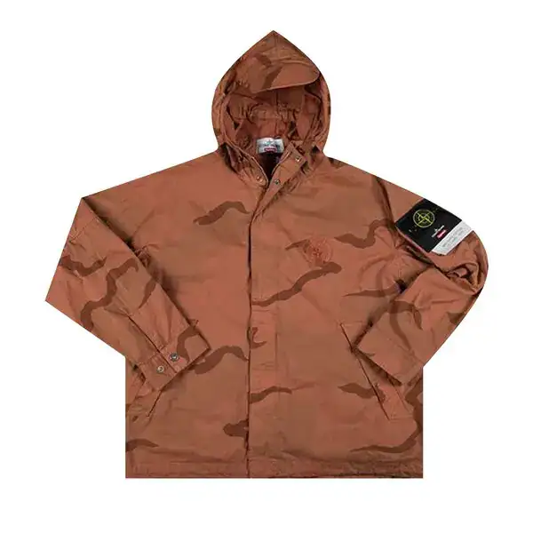 Supreme Riot Mask Camo Jacket - Brown | Editorialist