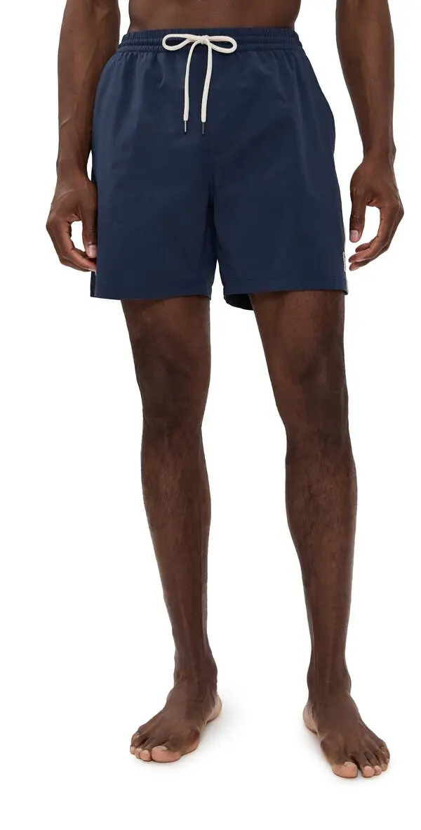 Marine Layer Lined Sport & Swim Short 6 - Mood Indigo