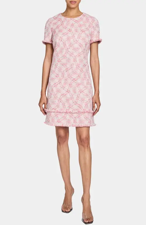 Santorelli Melania Short Sleeve Shift Dress