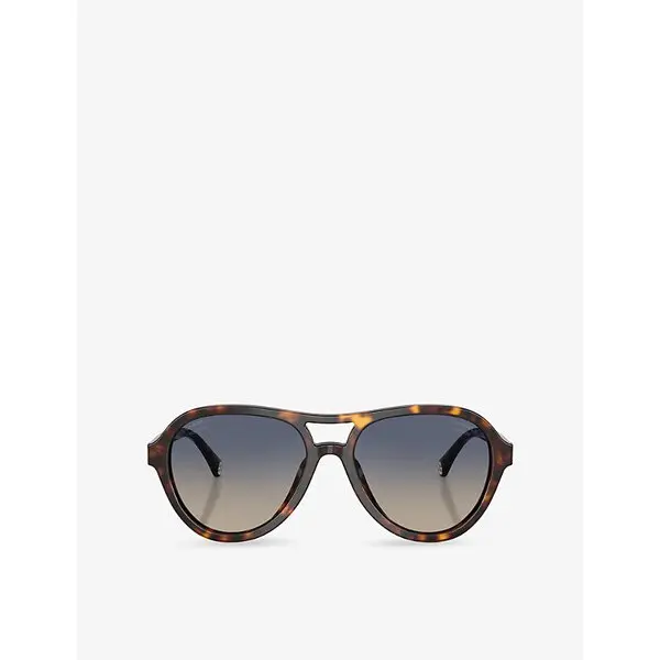 TOM FORD Rectangle-frame Tortoiseshell Optical Glasses - Gold