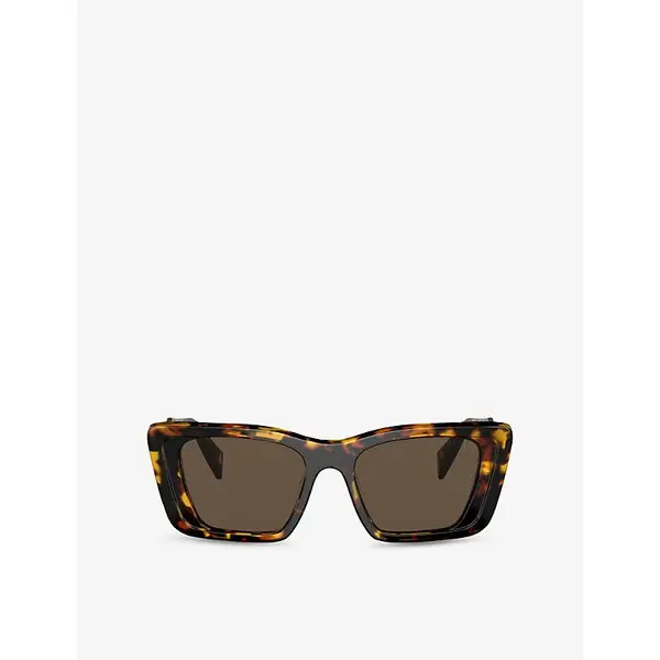 Prada Butterfly-frame Acetate Sunglasses