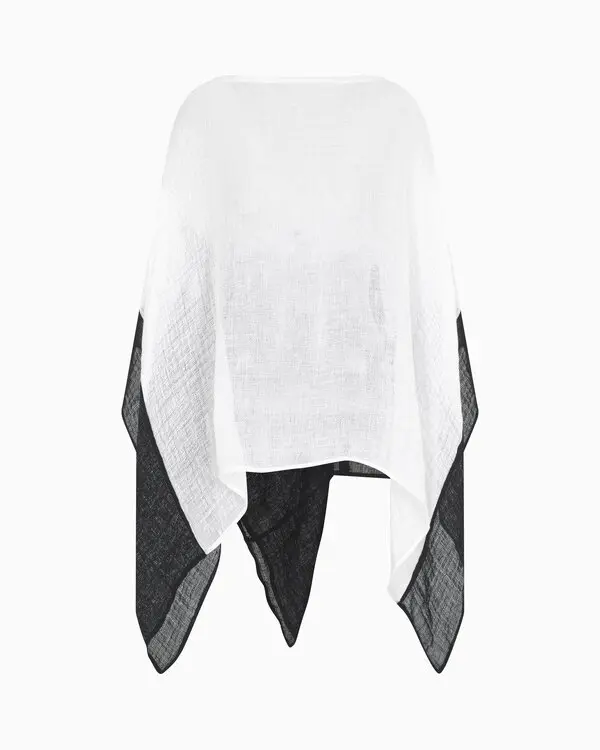 Giorgio Armani Linen Blend Cape
