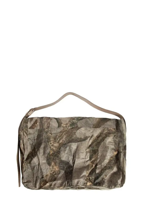 ZIGGY CHEN Digital Print Messenger Bag