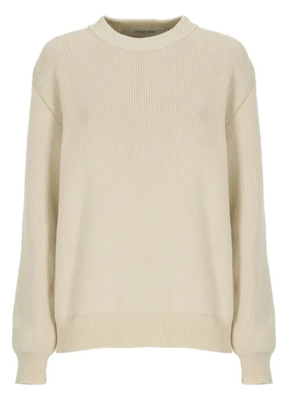 Golden Goose Cotton Sweater - Beige