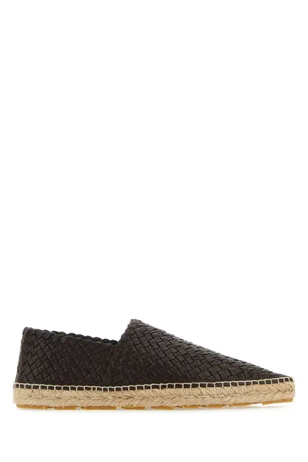 Bottega Veneta Leather Espadrilles