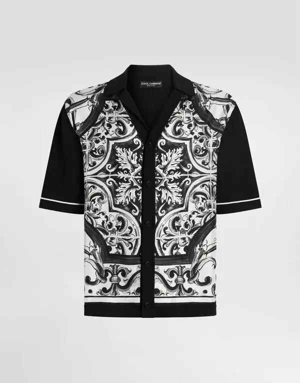 Dolce & Gabbana Majolica-print Oversized Shirt