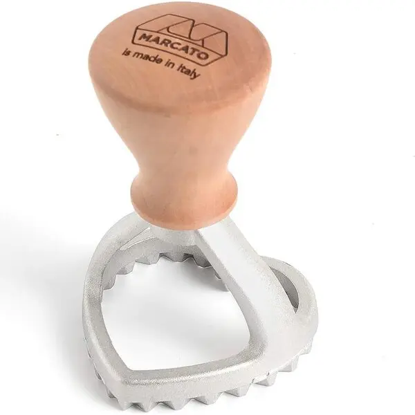 MARCATO Classic Ravioli Maker Stamp, Heart Shape