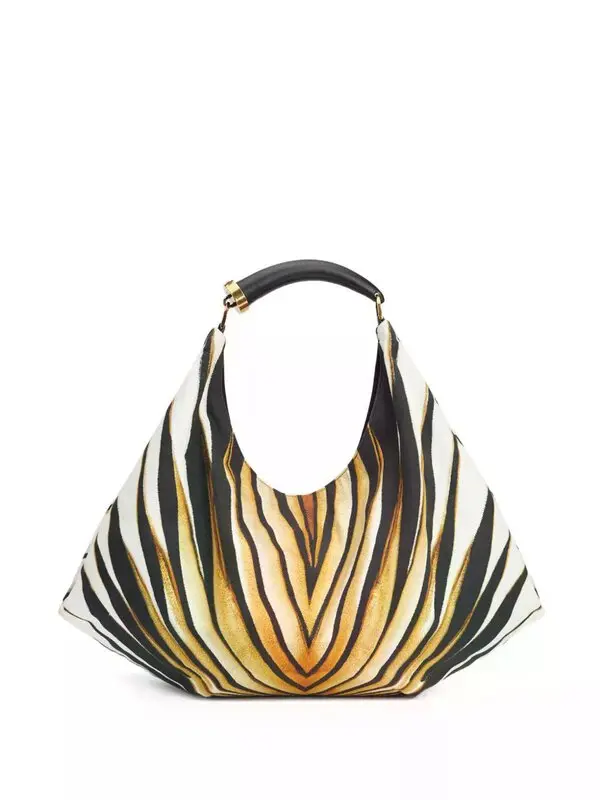 Roberto Cavalli Fang Slouchy Tote Bag