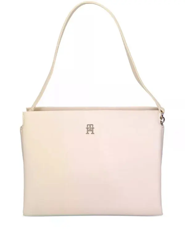 Tommy Hilfiger Structured Leather Tote Bag