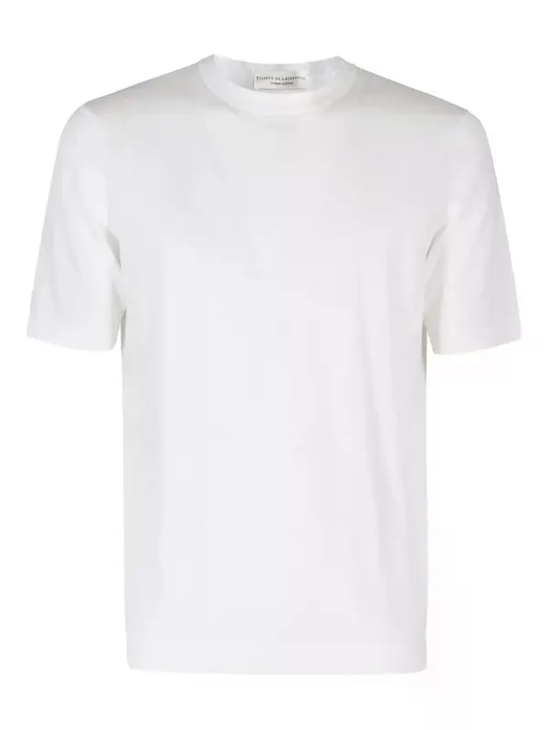 FILIPPO DE LAURENTIIS Short-sleeve Crew Neck T-shirt - White