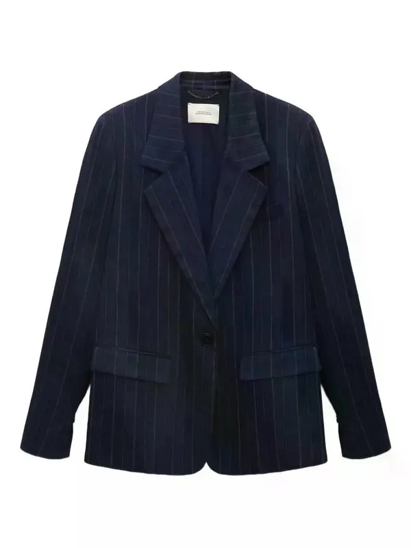 Dorothee Schumacher Tailored Pinstripe Blazer - Blue