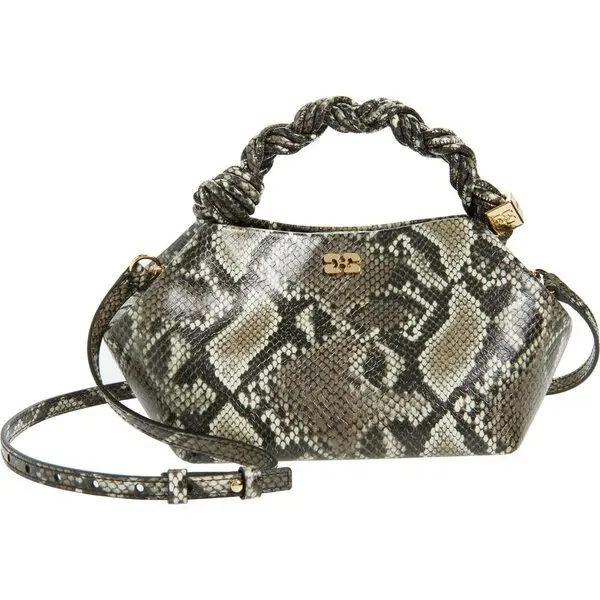 GANNI Small Printed Handbag
