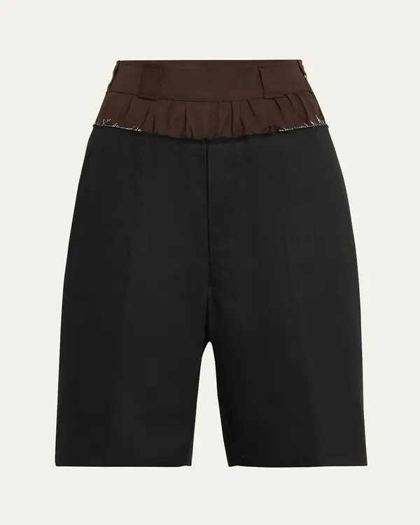 MAISON MARGIELA Skater Chino Bermuda Shorts