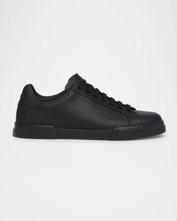 Dolce & Gabbana Portofino Low-top Sneakers - Black