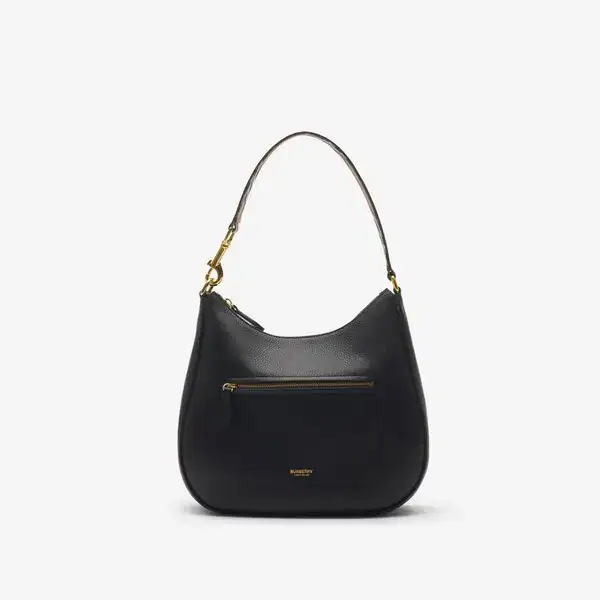 Burberry Leather Shoulder Bag - Black | Editorialist