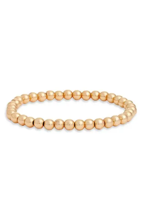 SHYMI Two-tone Beaded Stretch Bracelet - Gold